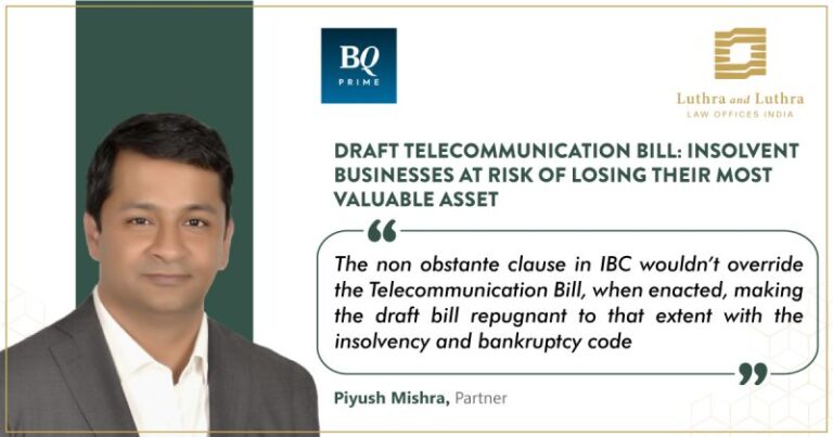Draft Telecommunication Bill - Luthra and Luthra