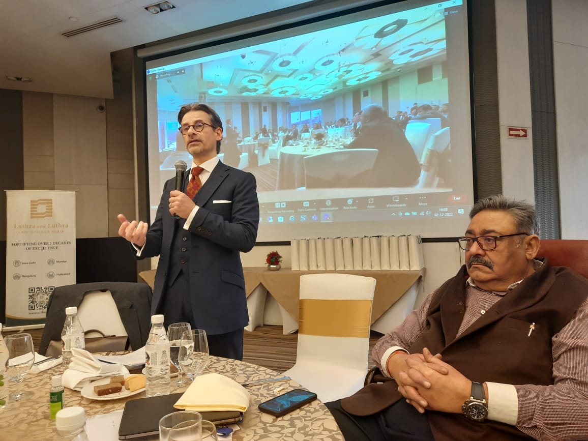 Luthra and Luthra Law Offices India hosted firm’s partners over a lunch ...